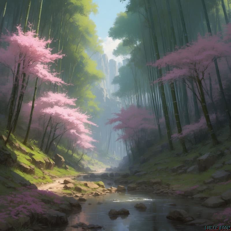 Hua Shan Spirit - Chinese Bamboo Flute Erhu And Guzheng | Lunar Boom